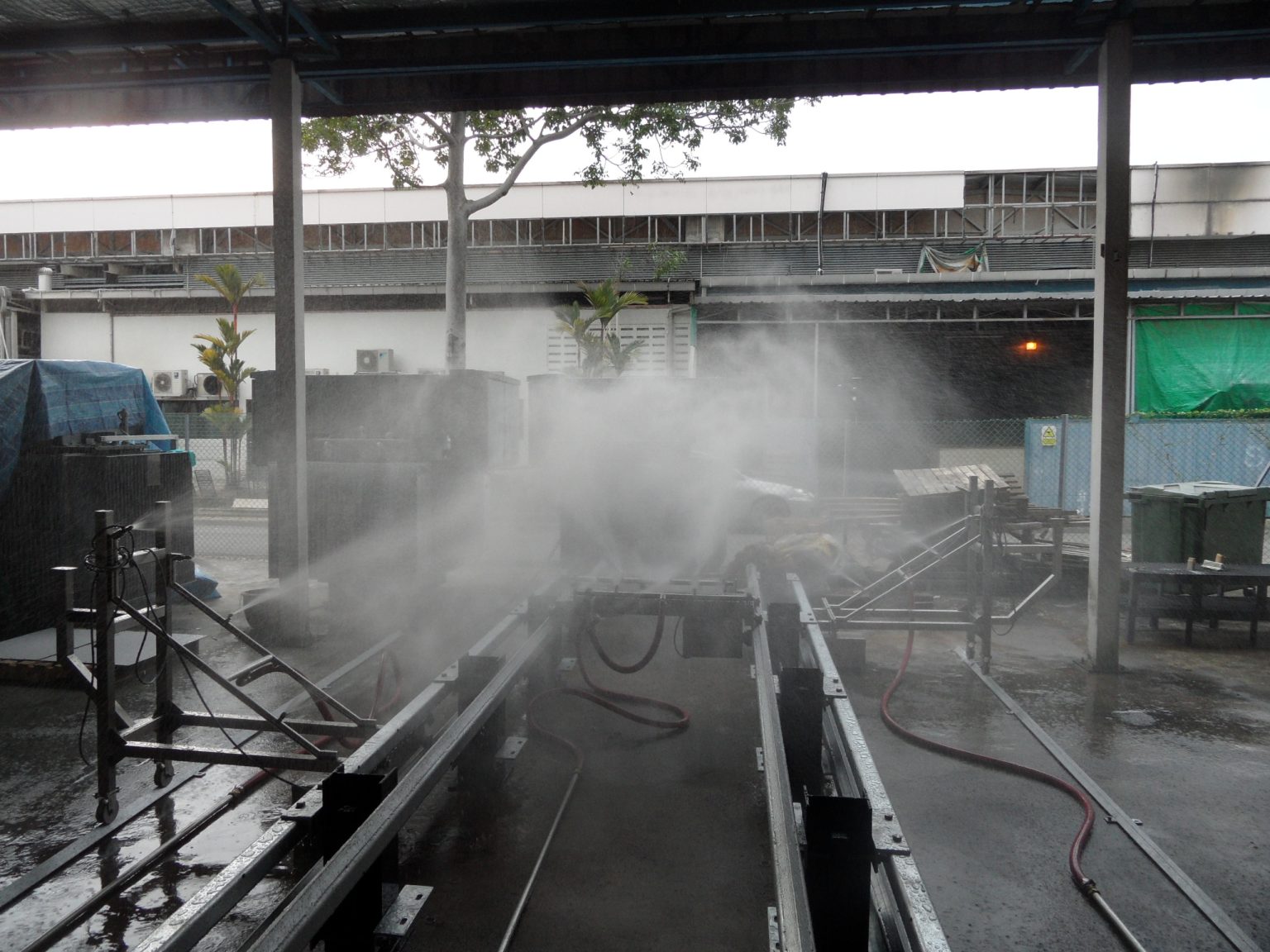 Automatic Underframe Cleaning System (UFC) - Cyclosystem